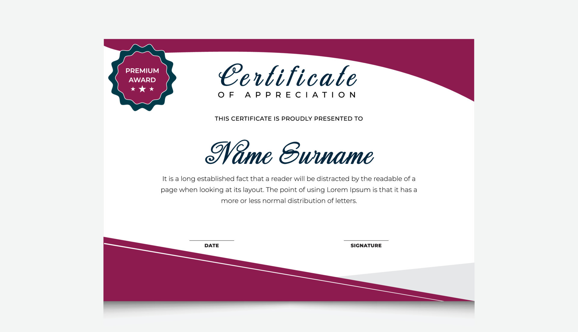 Diploma vector certificate template for multipurpose business and ... Diploma vector certificate template for multipurpose business and ...
