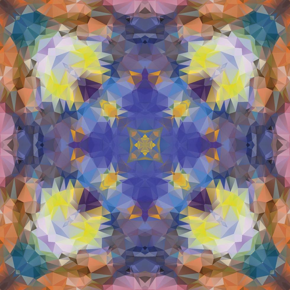 Geometric Mosaic Seamless Pattern Design Repeat Textile Design