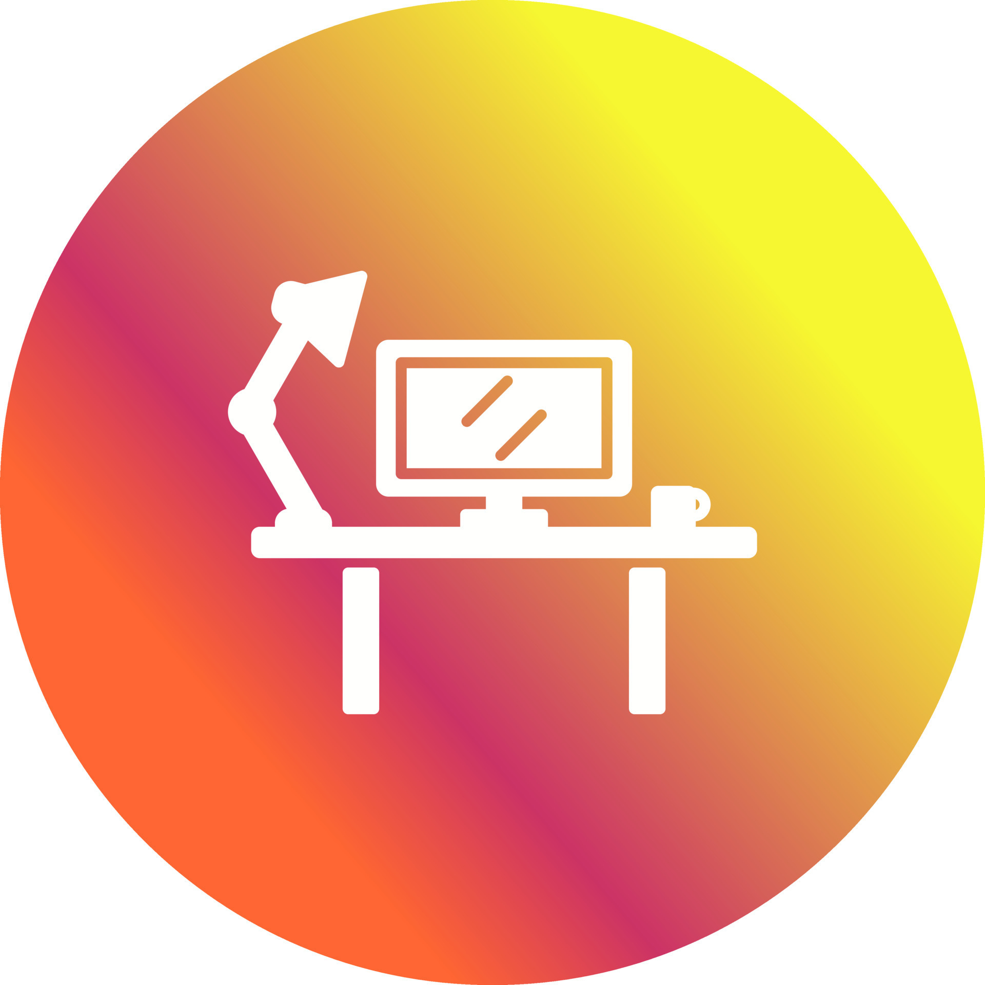 Workspace Vector Icon 19025361 Vector Art at Vecteezy