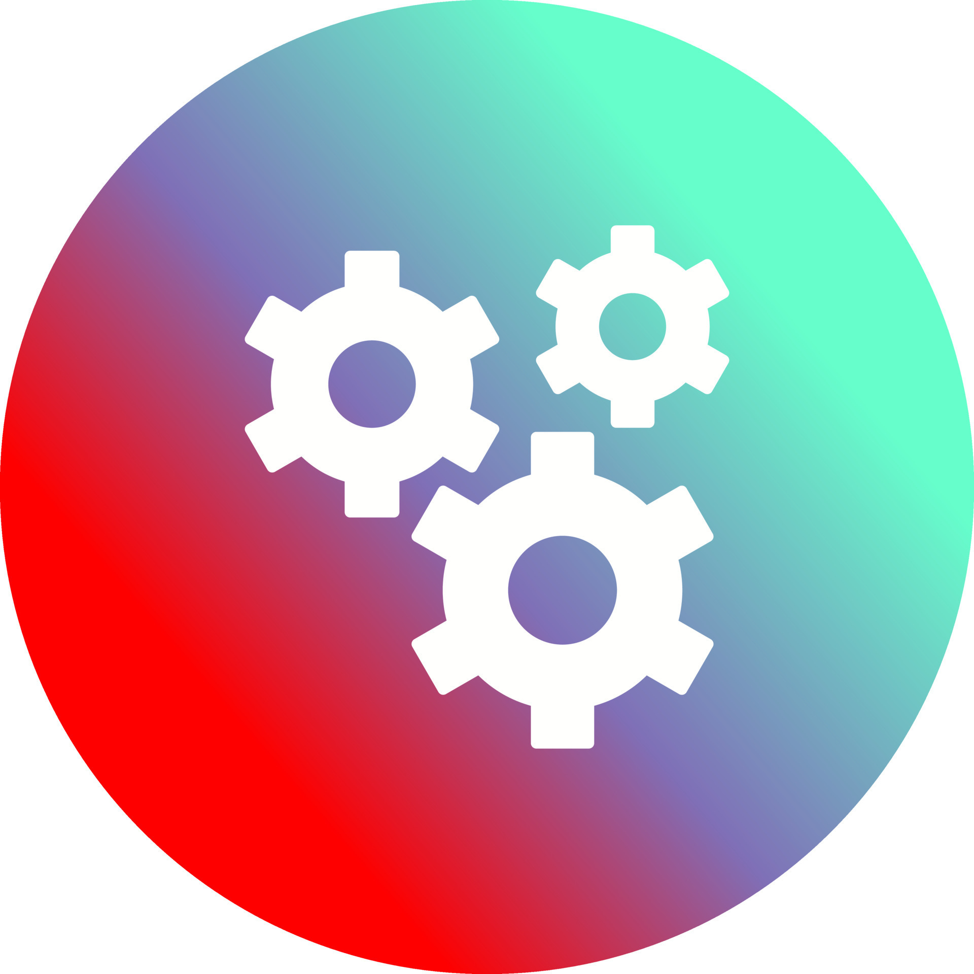 Gears Vector Icon 19026896 Vector Art at Vecteezy