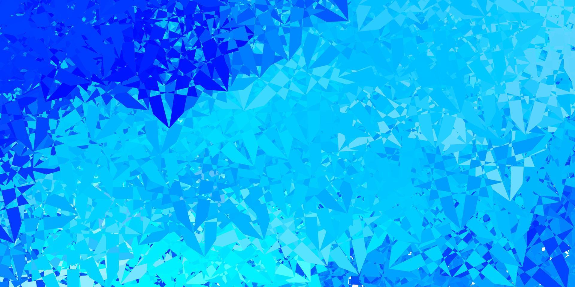 Light BLUE vector pattern with polygonal shapes. 19027948 Vector Art at ...
