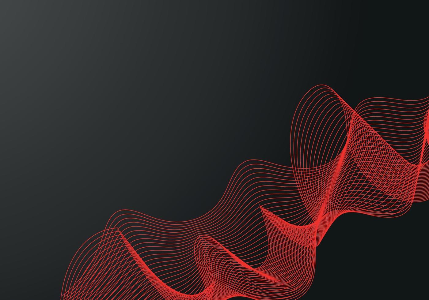 Abstract vector circle halftone black background. Gradient retro line ...