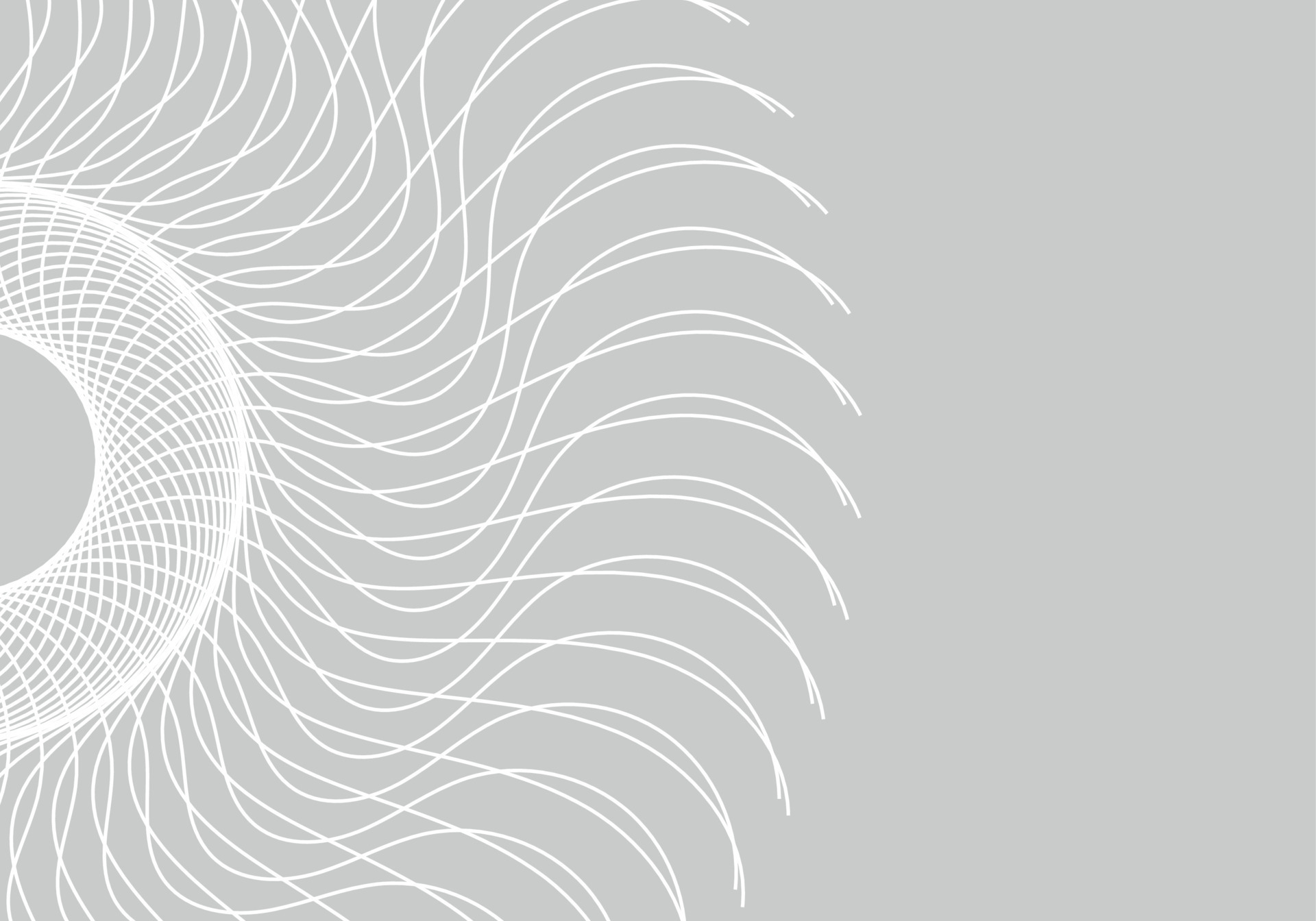 Abstract vector circle halftone black background. Gradient retro line ...