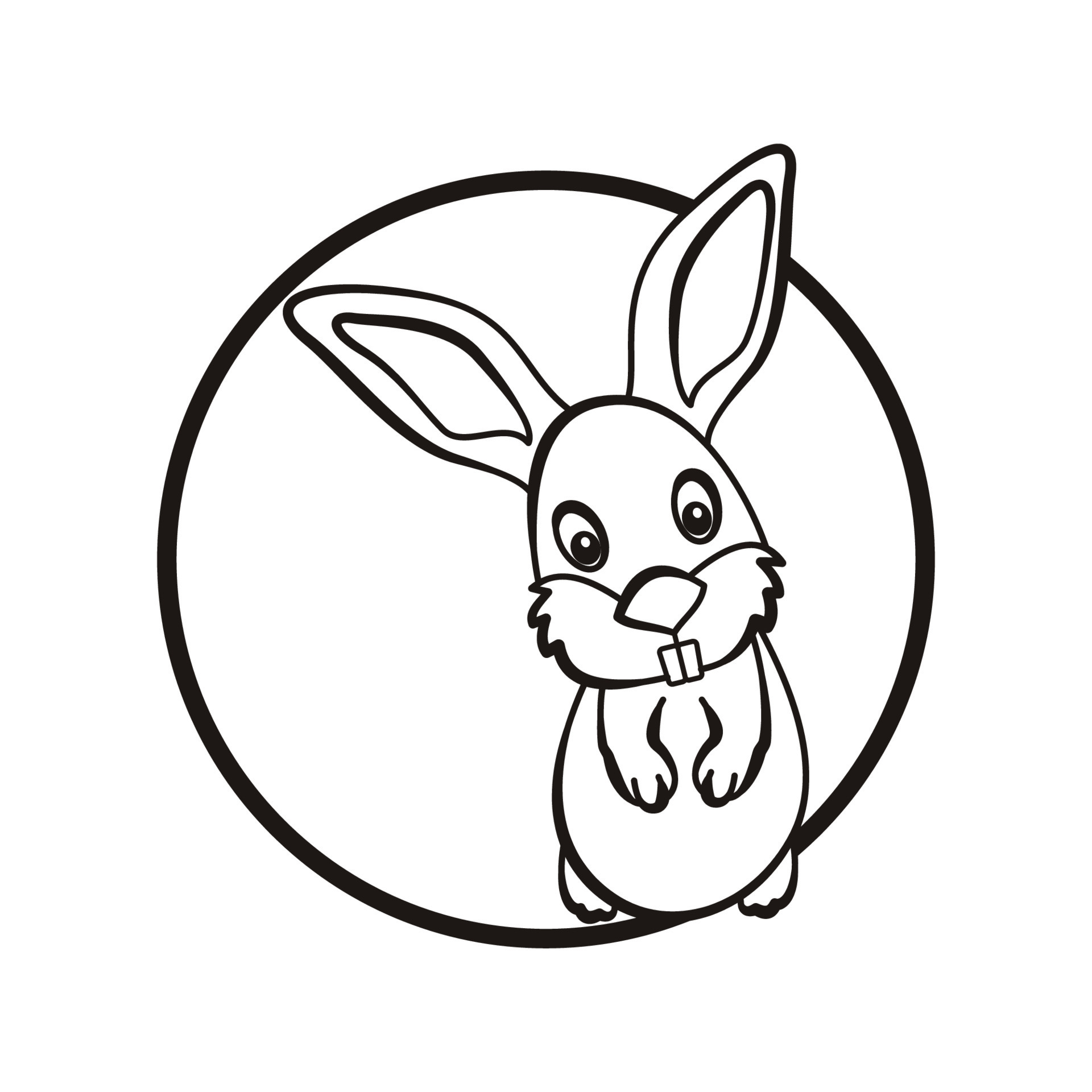 Rabbit Vector Icon Illustration Design 19029820 Vector Art At Vecteezy