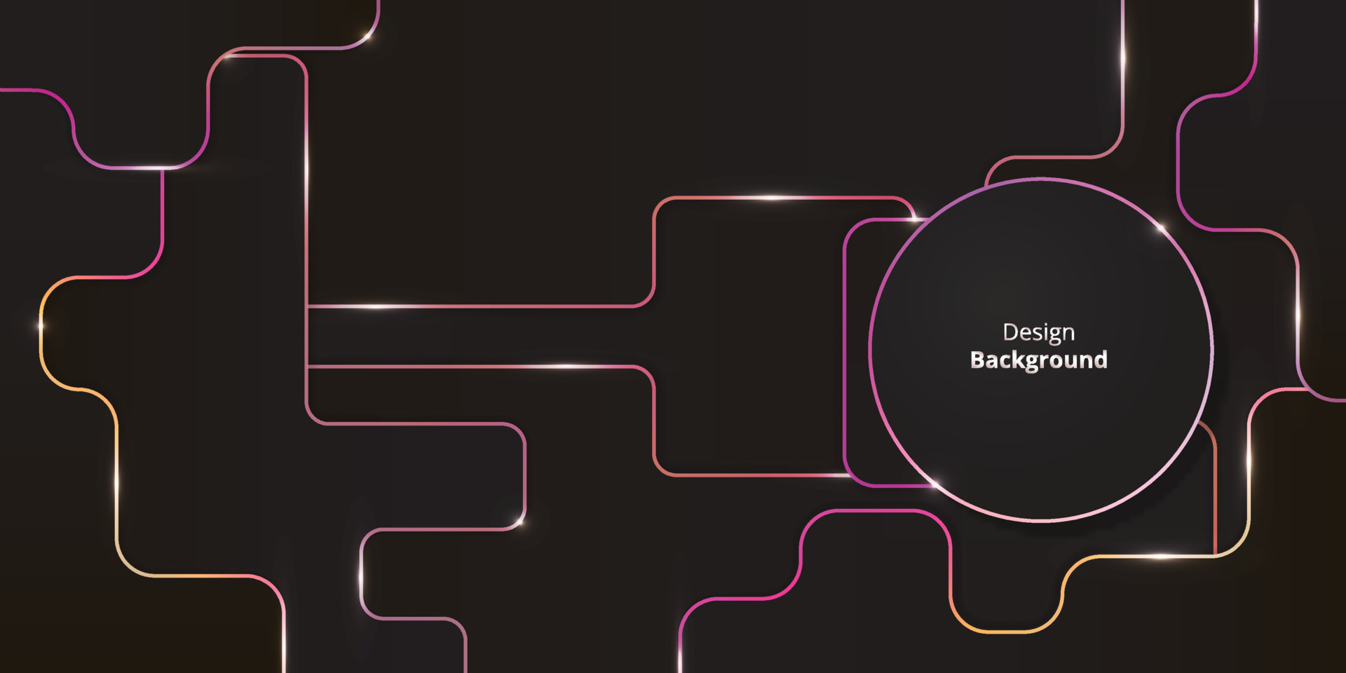 abstract gradient background line art design 19030866 Vector Art at ...