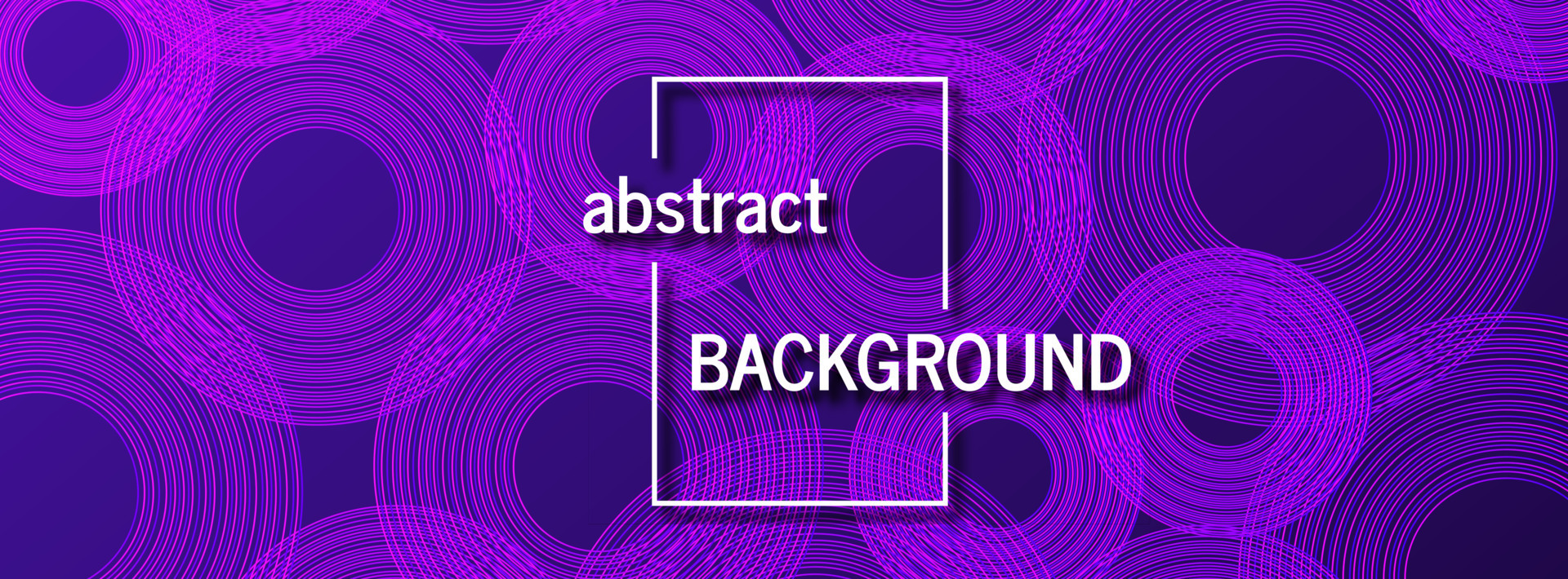 Trendy Geometric Background With Abstract Circles Shapes Futuristic Dynamic Pattern Design