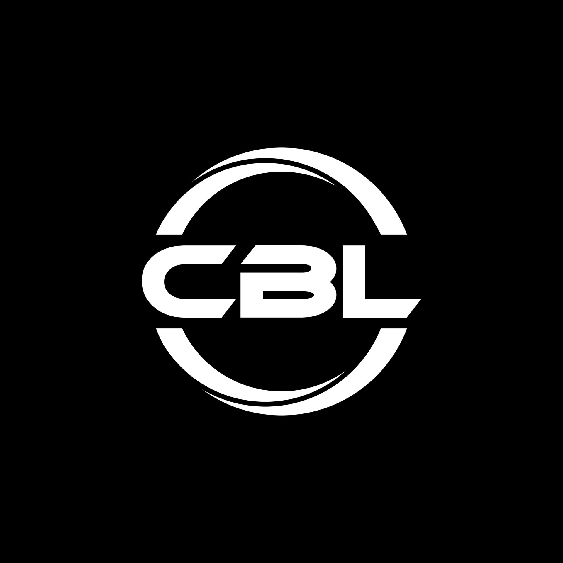 CBL letter logo design in illustration. Vector logo, calligraphy designs for logo, Poster ...