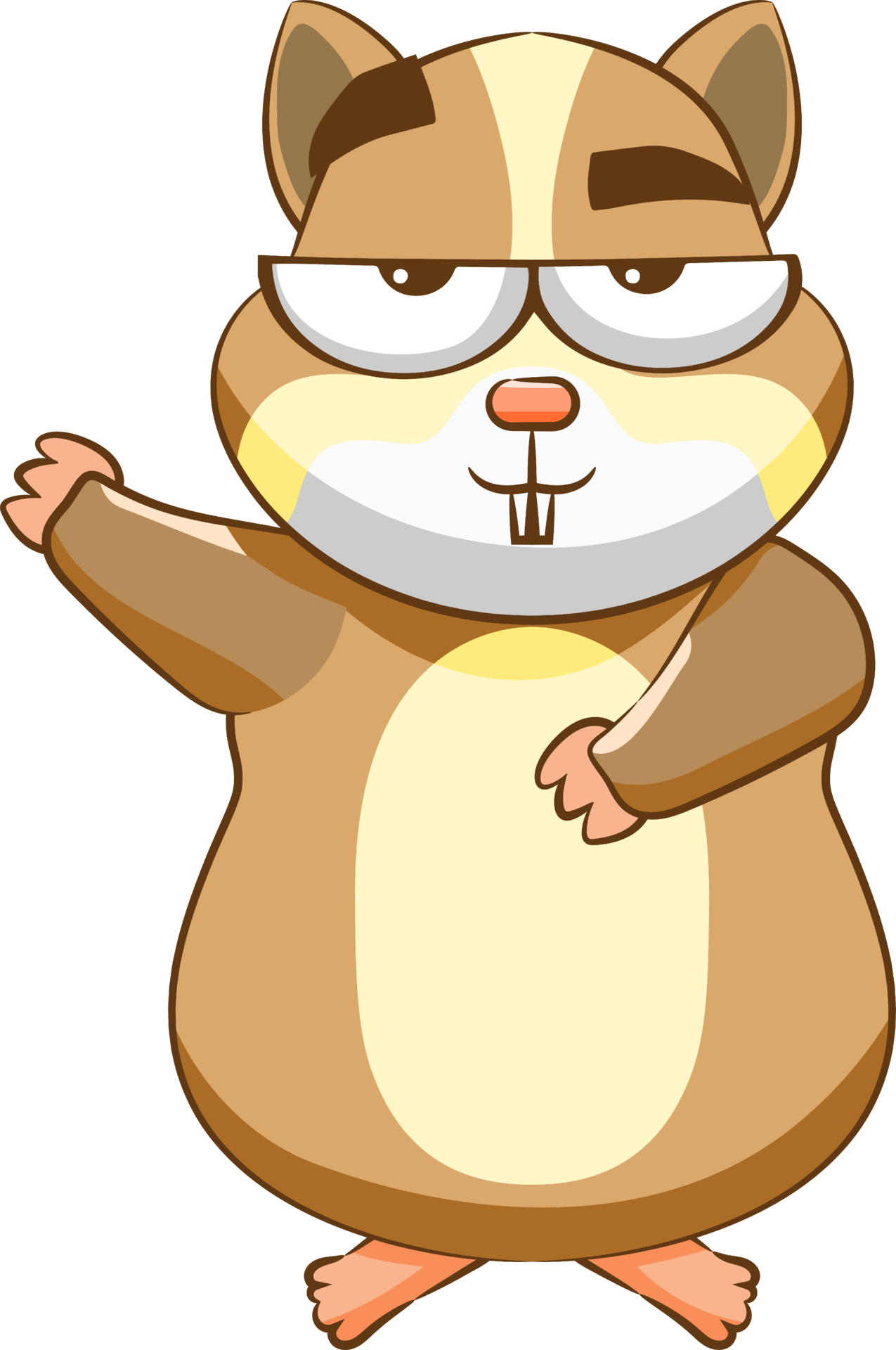 Hamster png graphic clipart design 19045651 PNG