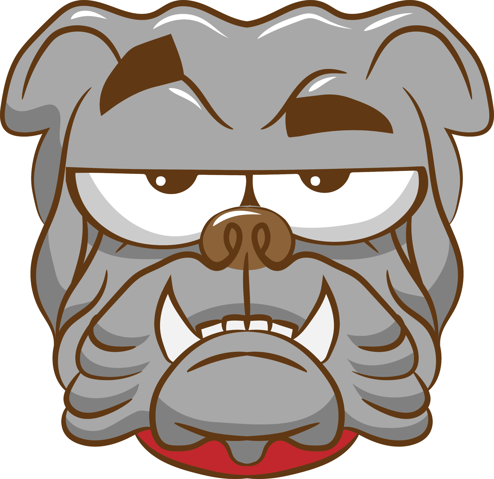 Bulldog png graphic clipart design 19045841 PNG