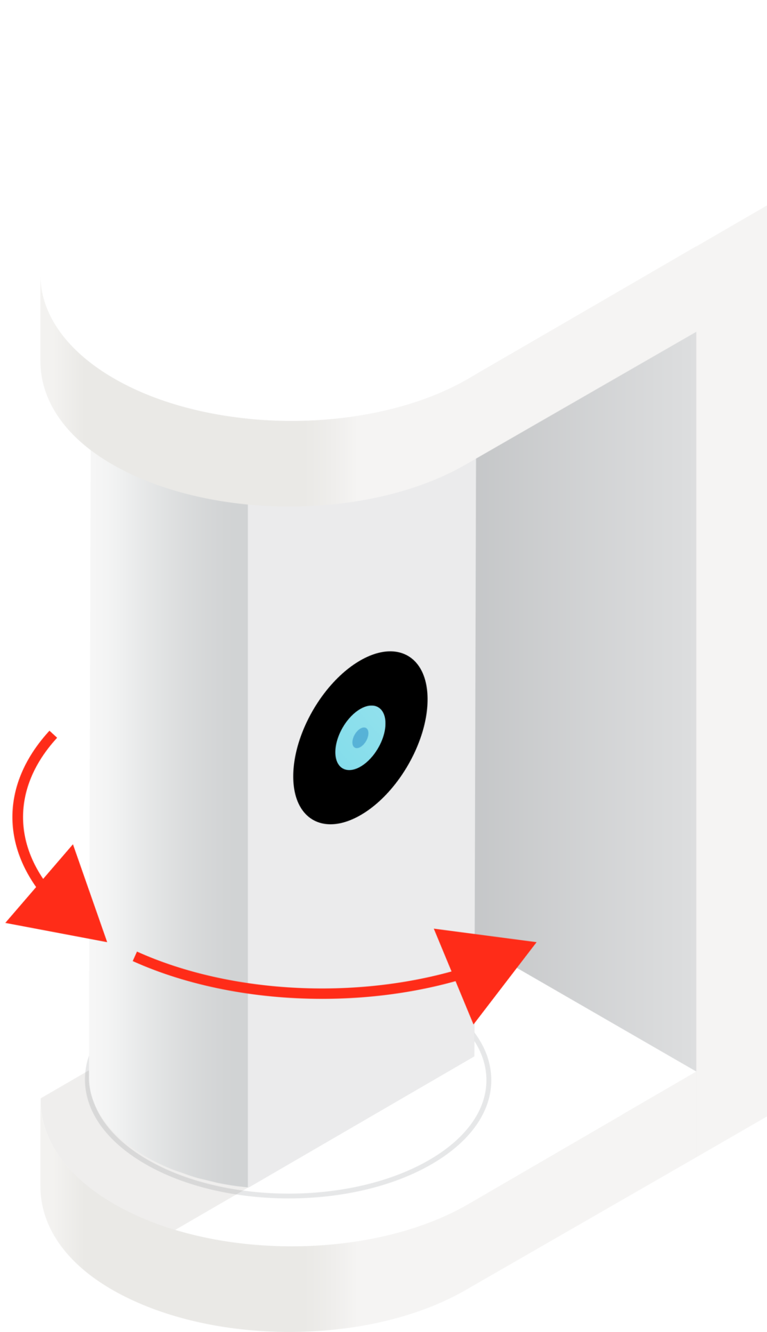 Wireless Motion Detector Isometric 19046282 Png