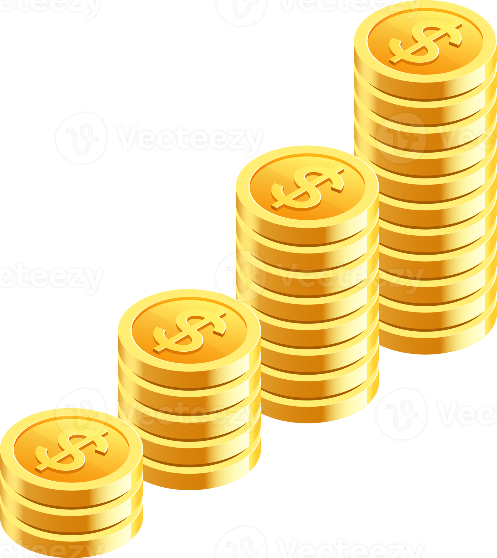 gold coin money symbol icon 19046843 PNG