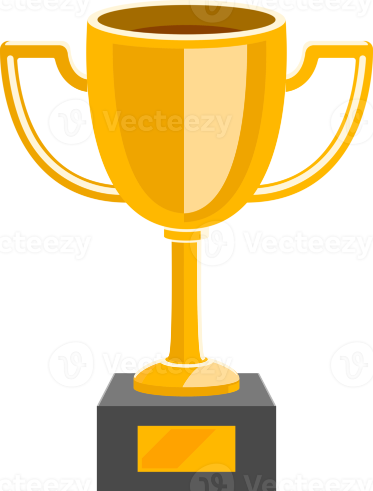 Golden Trophy Symbol 19046875 Png
