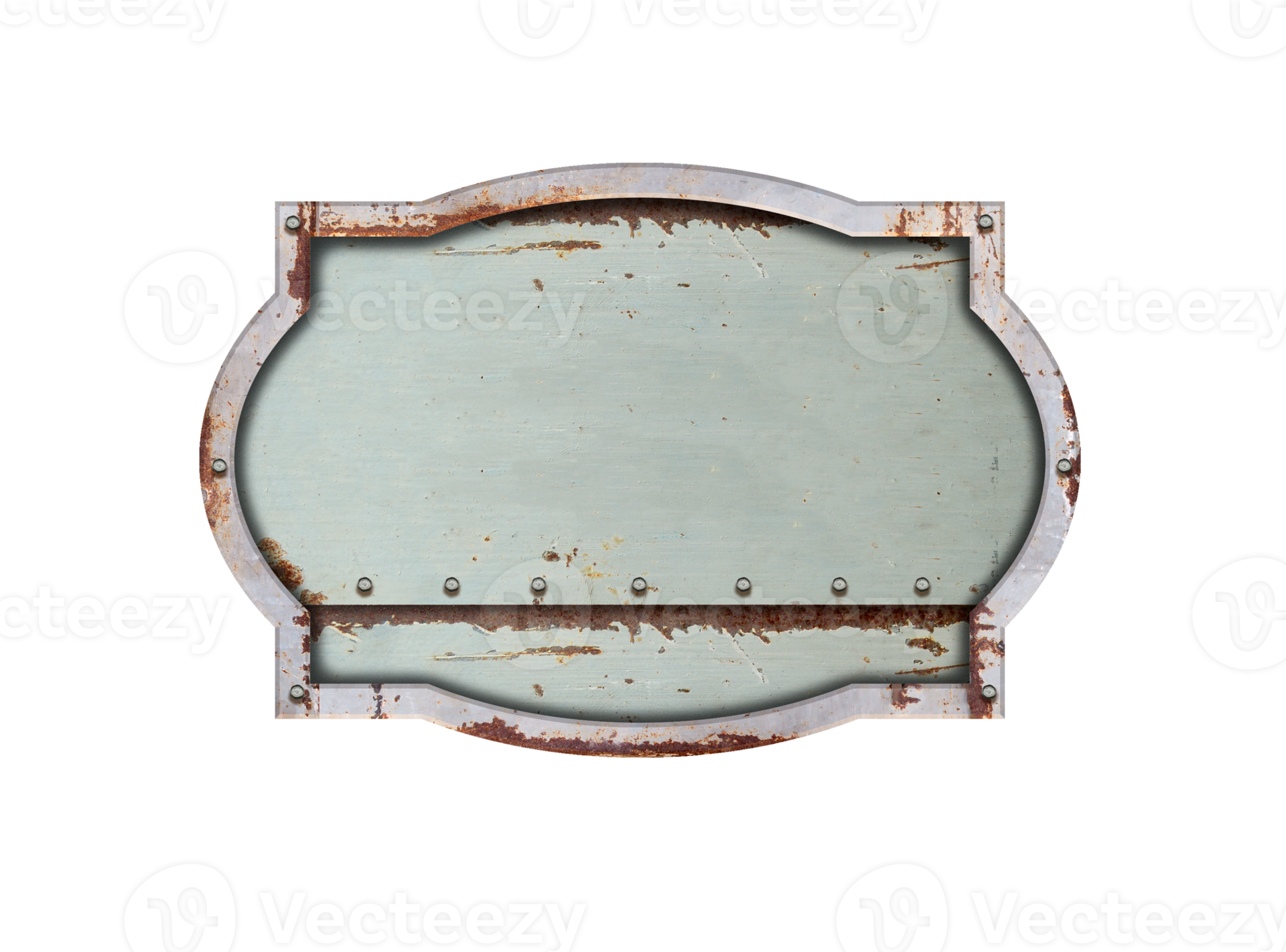 Old metal steel sign 19050925 PNG