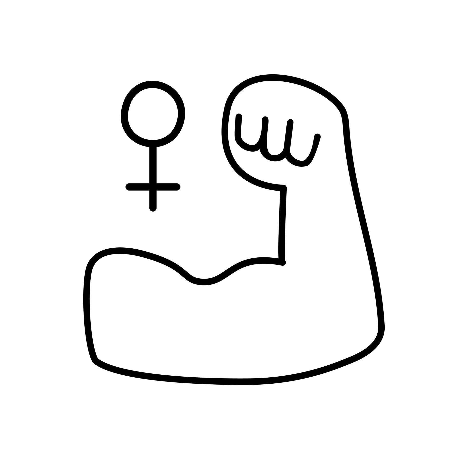 Girl Power Quote Grl Pwr Slogan Female Feminism Symbols 19052570 Vector Art At Vecteezy