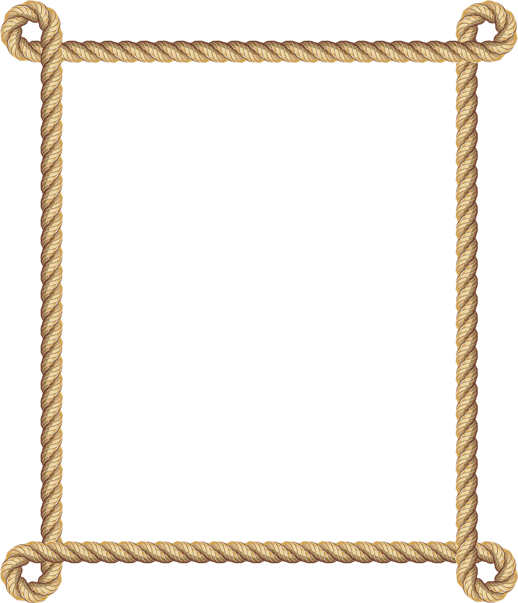 Bandeira De Moldura De Corda Marrom 19053706 Png
