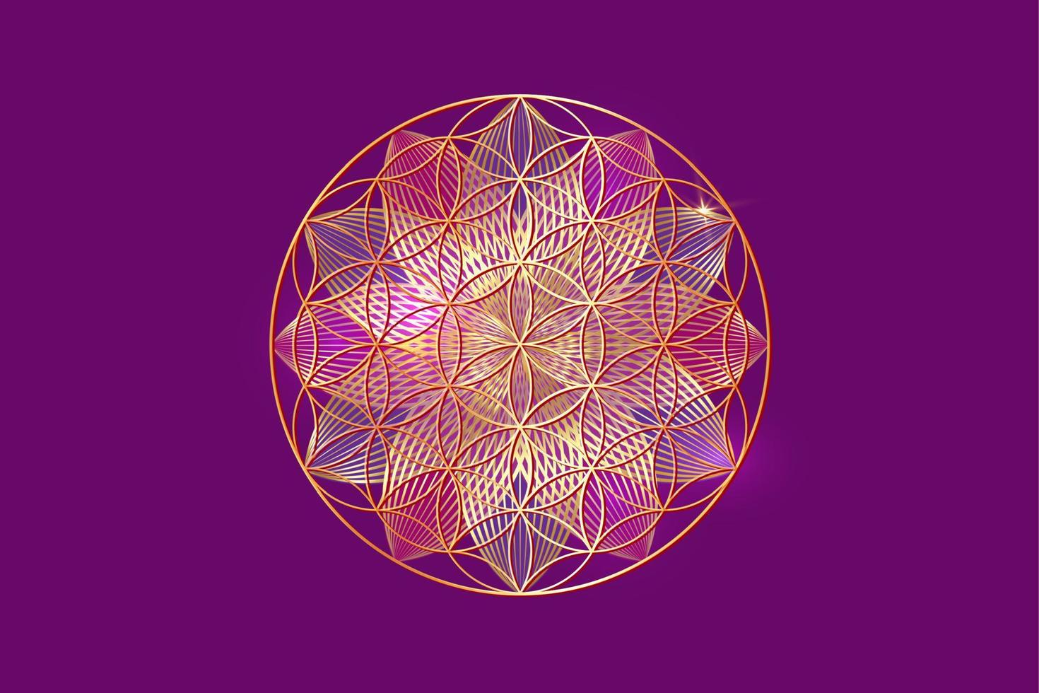 flor de la vida, mandala espiritual dorada, geometría sagrada ... flor de la vida, mandala espiritual dorada, geometría sagrada ...