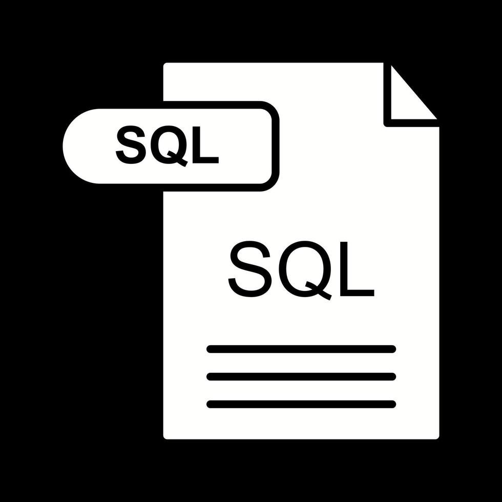 icono de vector de sql 19059259 Vector en Vecteezy