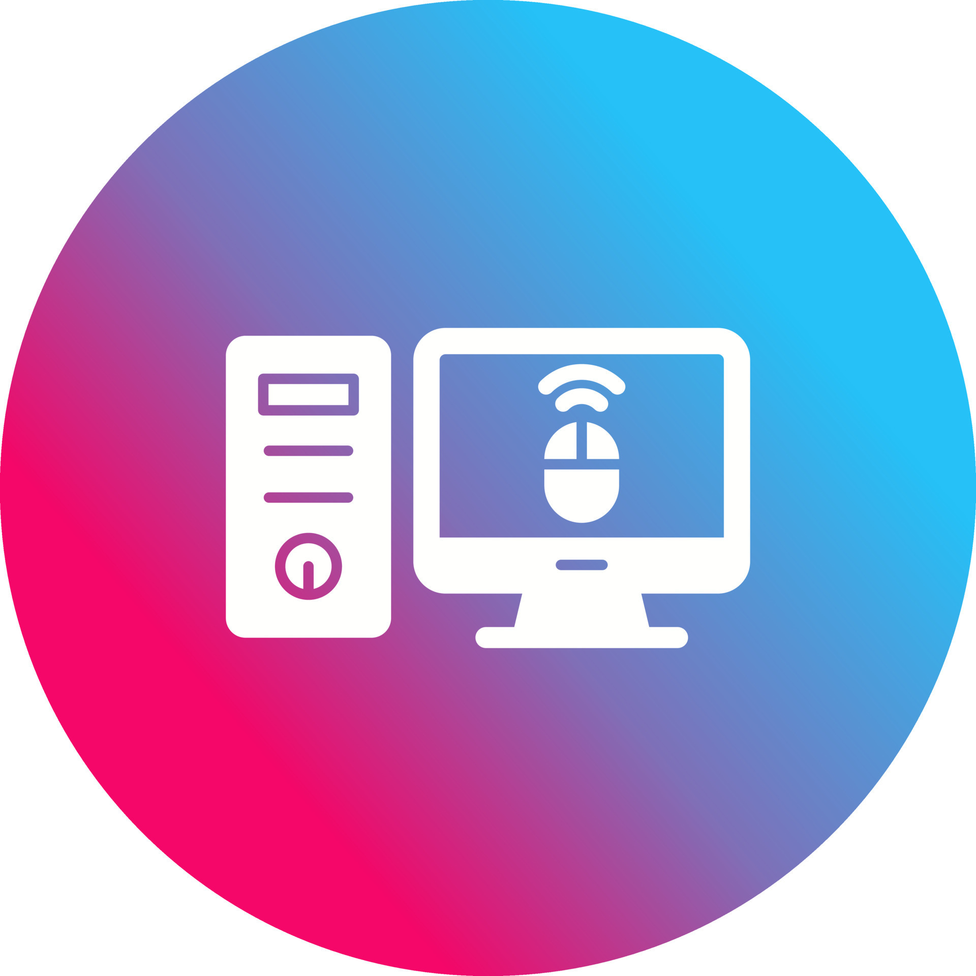 icono de vector de computadora de escritorio 19062351 Vector en Vecteezy