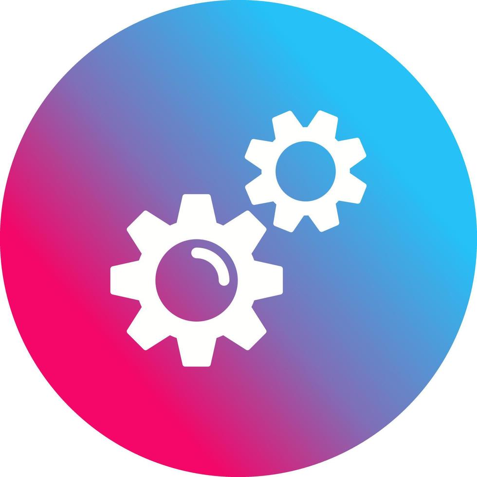 Gears Vector Icon 19074117 Vector Art at Vecteezy