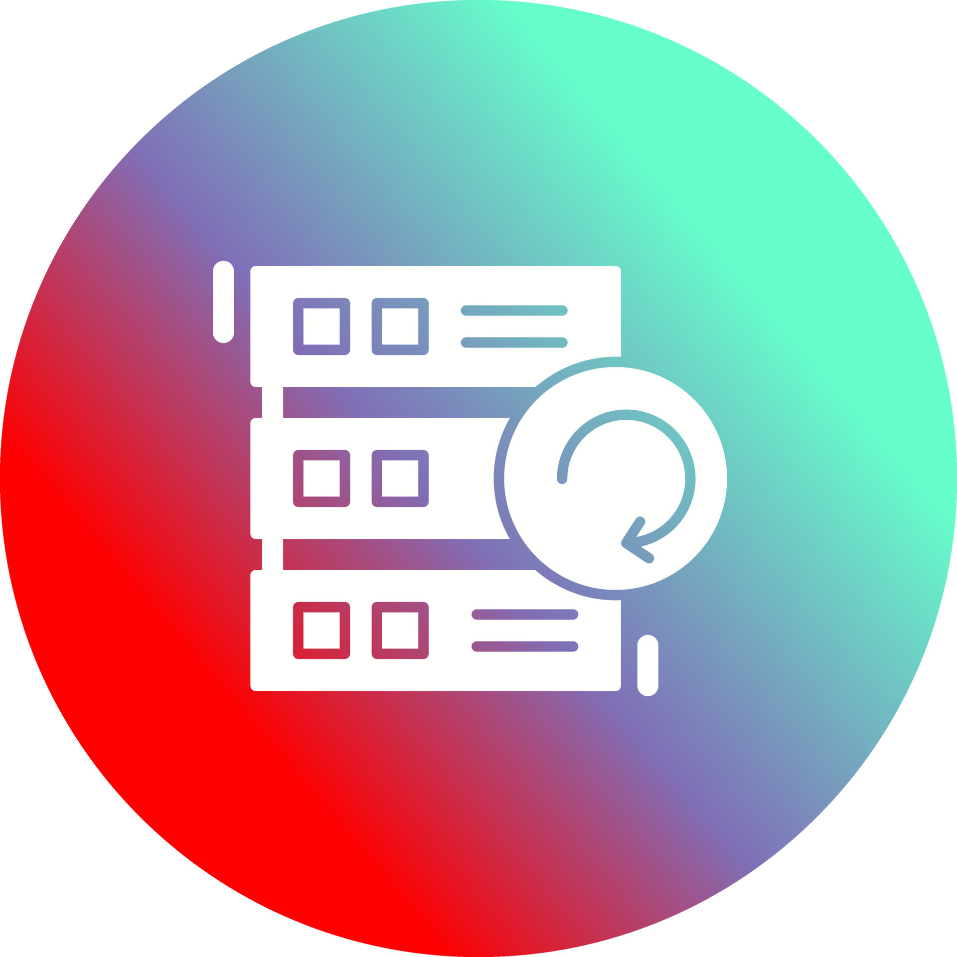 Backup Vector Icon 19074131 Vector Art At Vecteezy