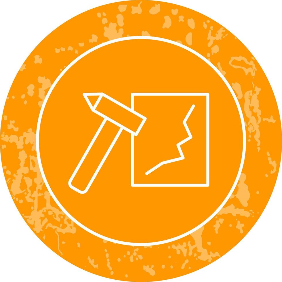 Unique Break Glass Vector Icon 19074881 Vector Art At Vecteezy