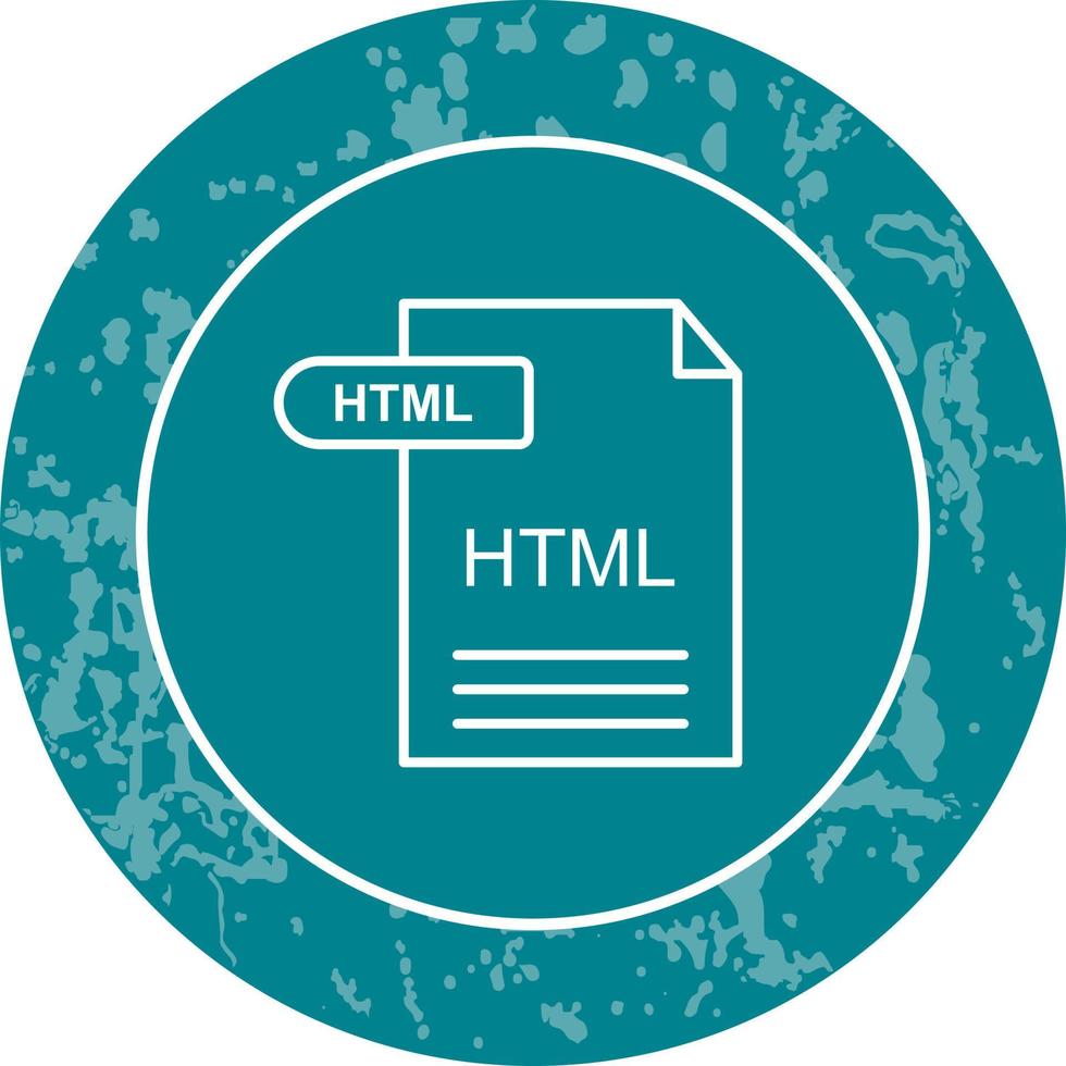 HTML Vector Icon 19076748 Vector Art at Vecteezy