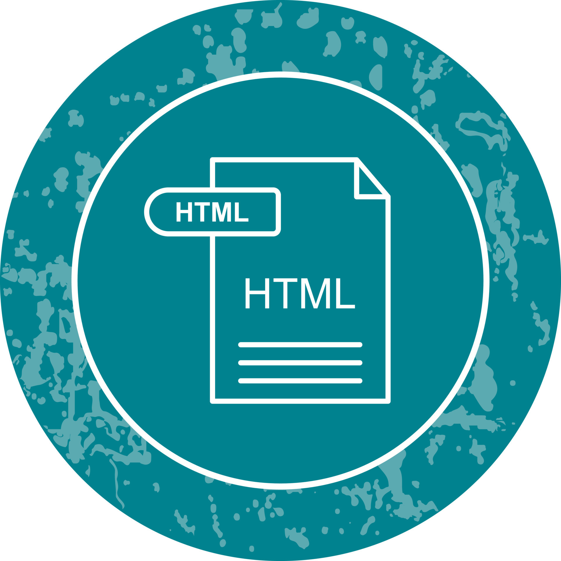 HTML Vector Icon 19076748 Vector Art at Vecteezy