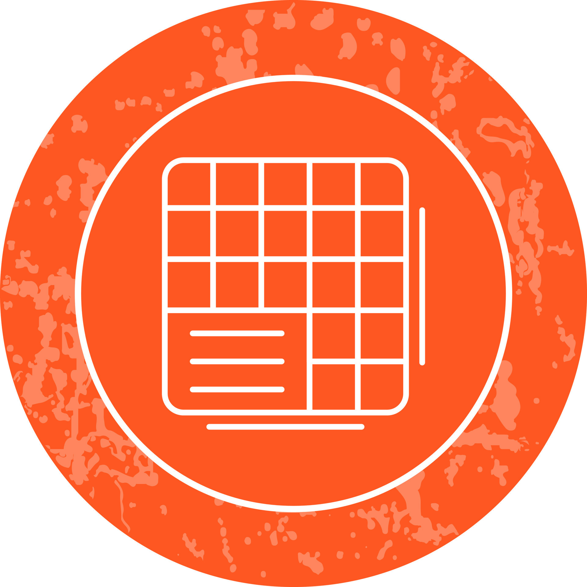 Table Data Vector Icon 19080912 Vector Art at Vecteezy