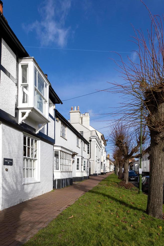 Lindfield West Sussex Uk February 01 View Of Historical Buildings In The Village Of