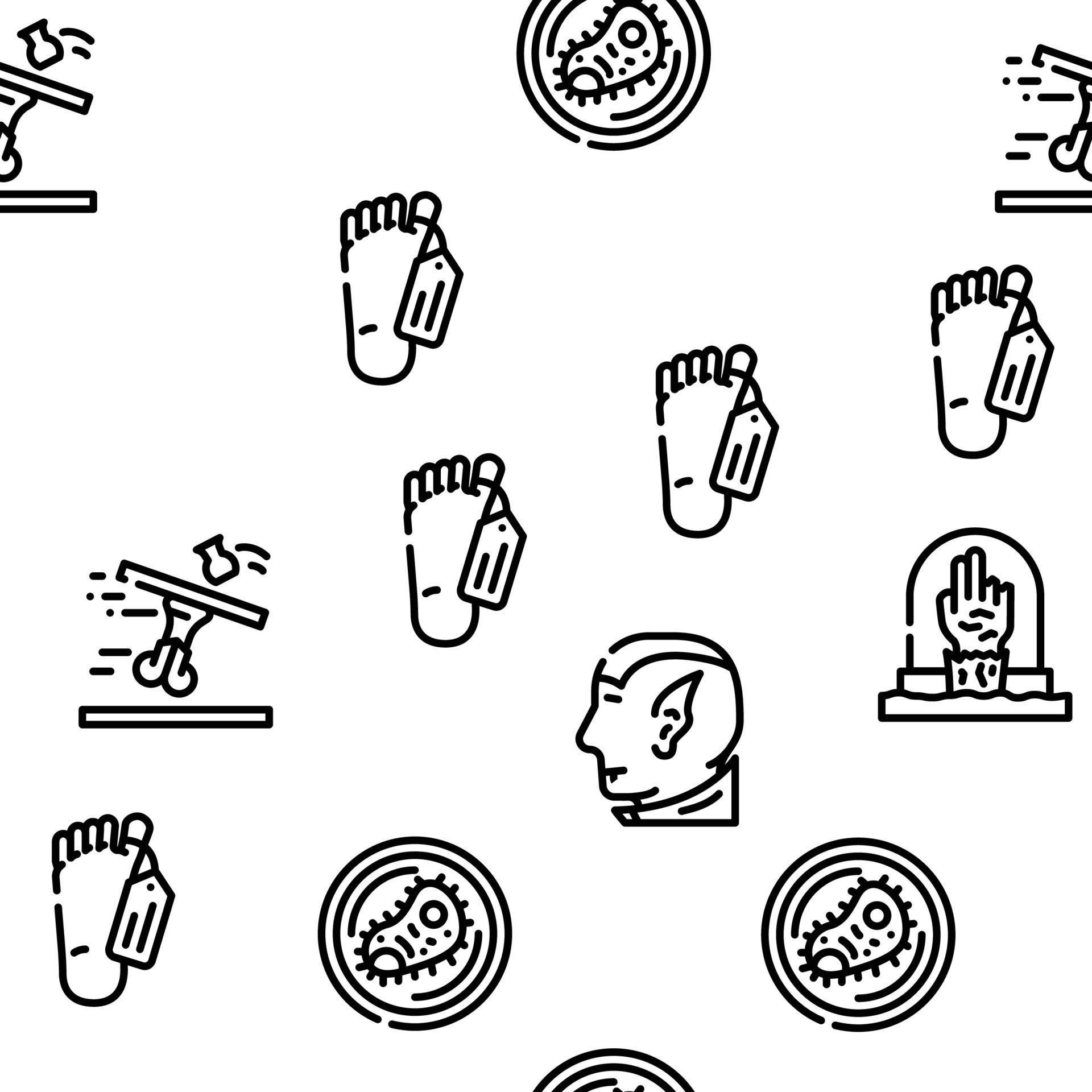 Fear Phobia Problem Vector Seamless Pattern 19083321 Vector Art at Vecteezy