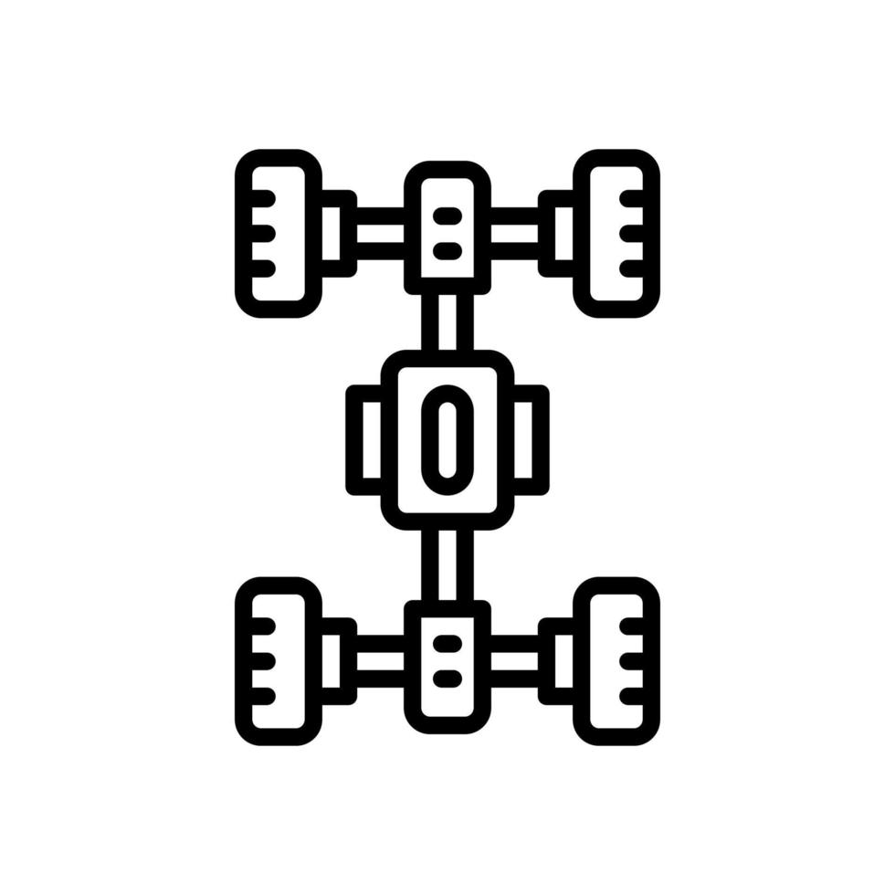 Chassis Icon For Your Website Mobile Presentation And Logo Design 19088818 Vector Art At