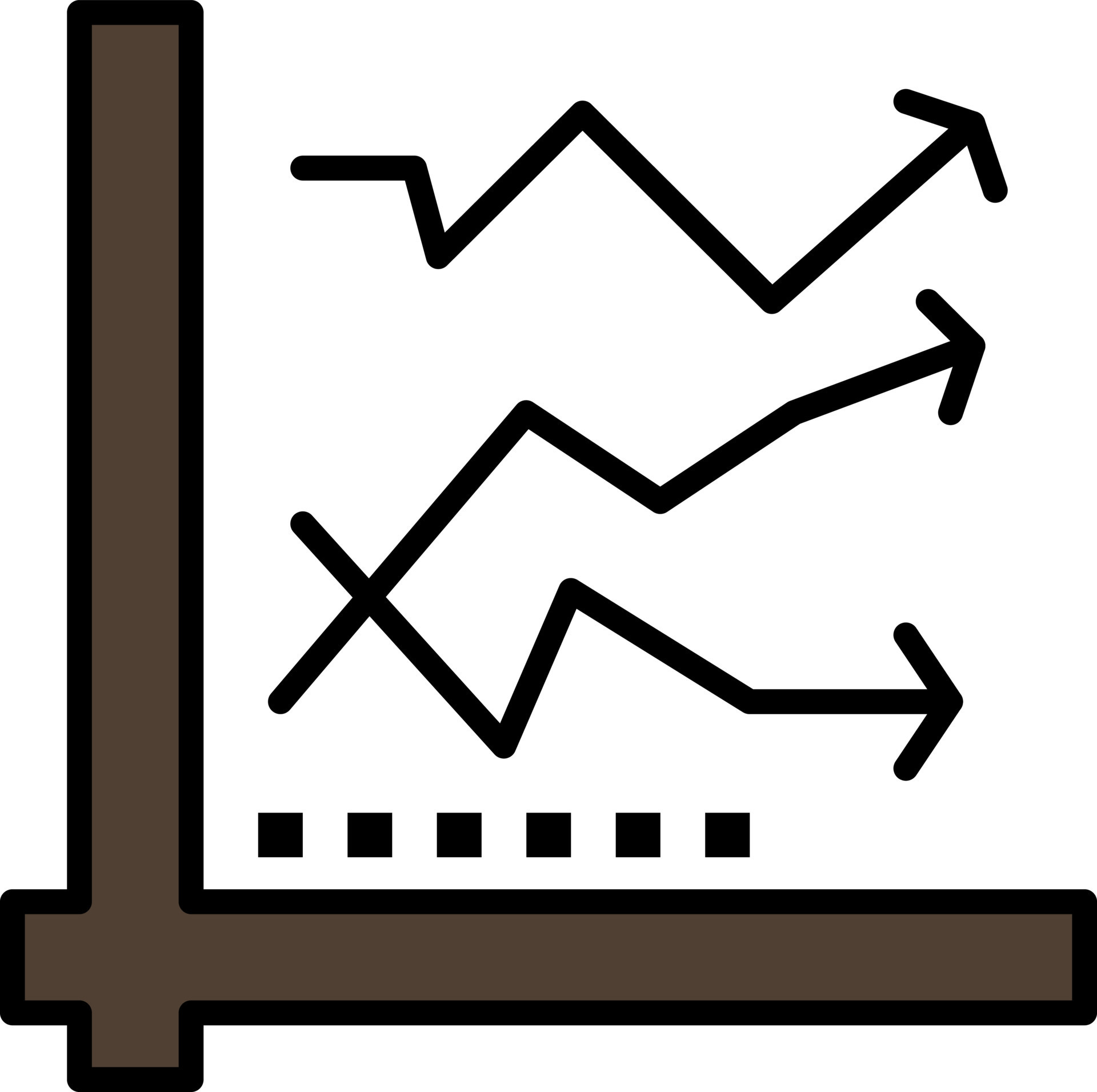 Graph Analysis Analytic Analytics Chart Data Flat Color Icon Vector