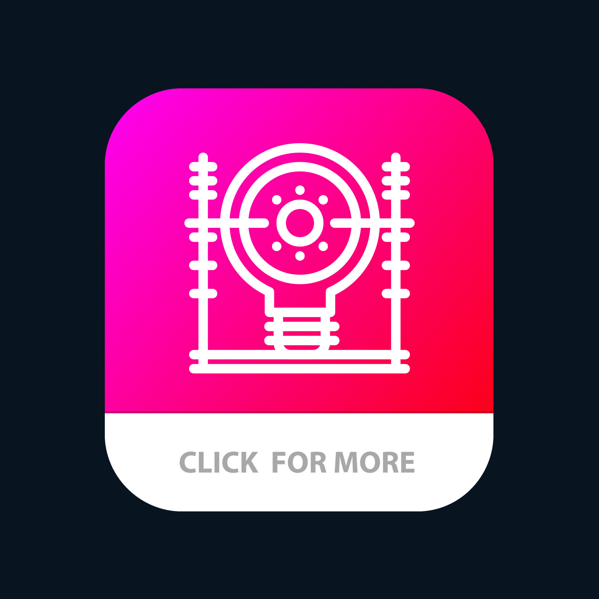 Define Energy Engineering Generation Power Mobile App Button Android And Ios Line Version
