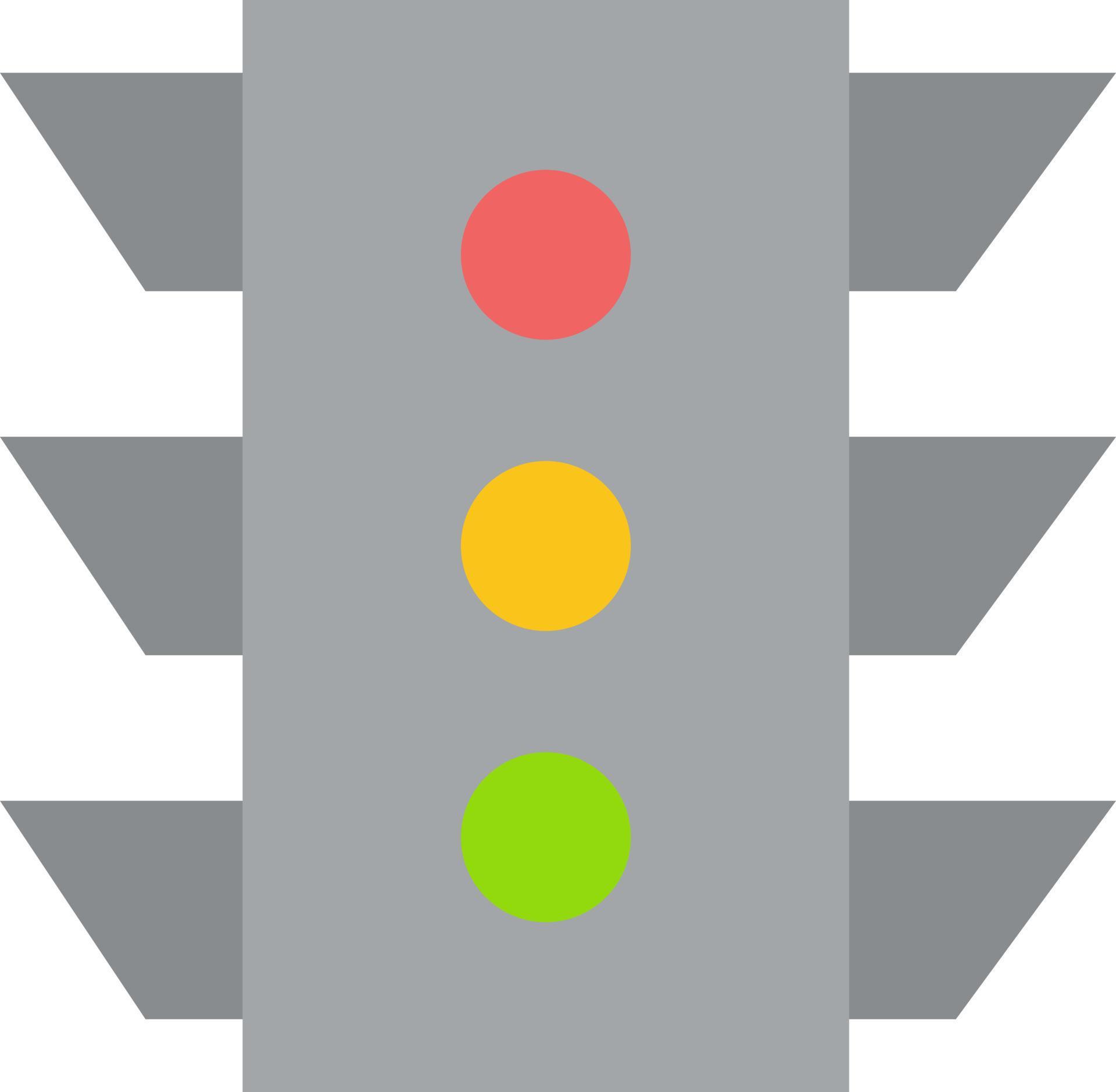 Light Traffic Signal Navigation Rule Flat Color Icon Vector Icon Banner Template 19094877 Vector