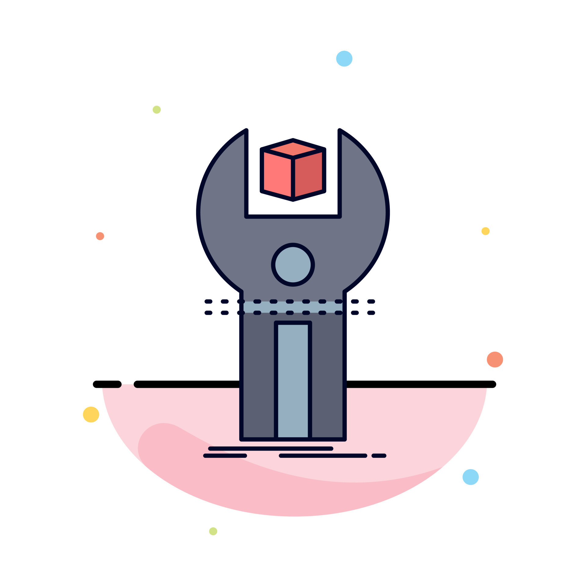 Sdk App Development Kit Programming Flat Color Icon Vector 19098304 Vector Art At Vecteezy