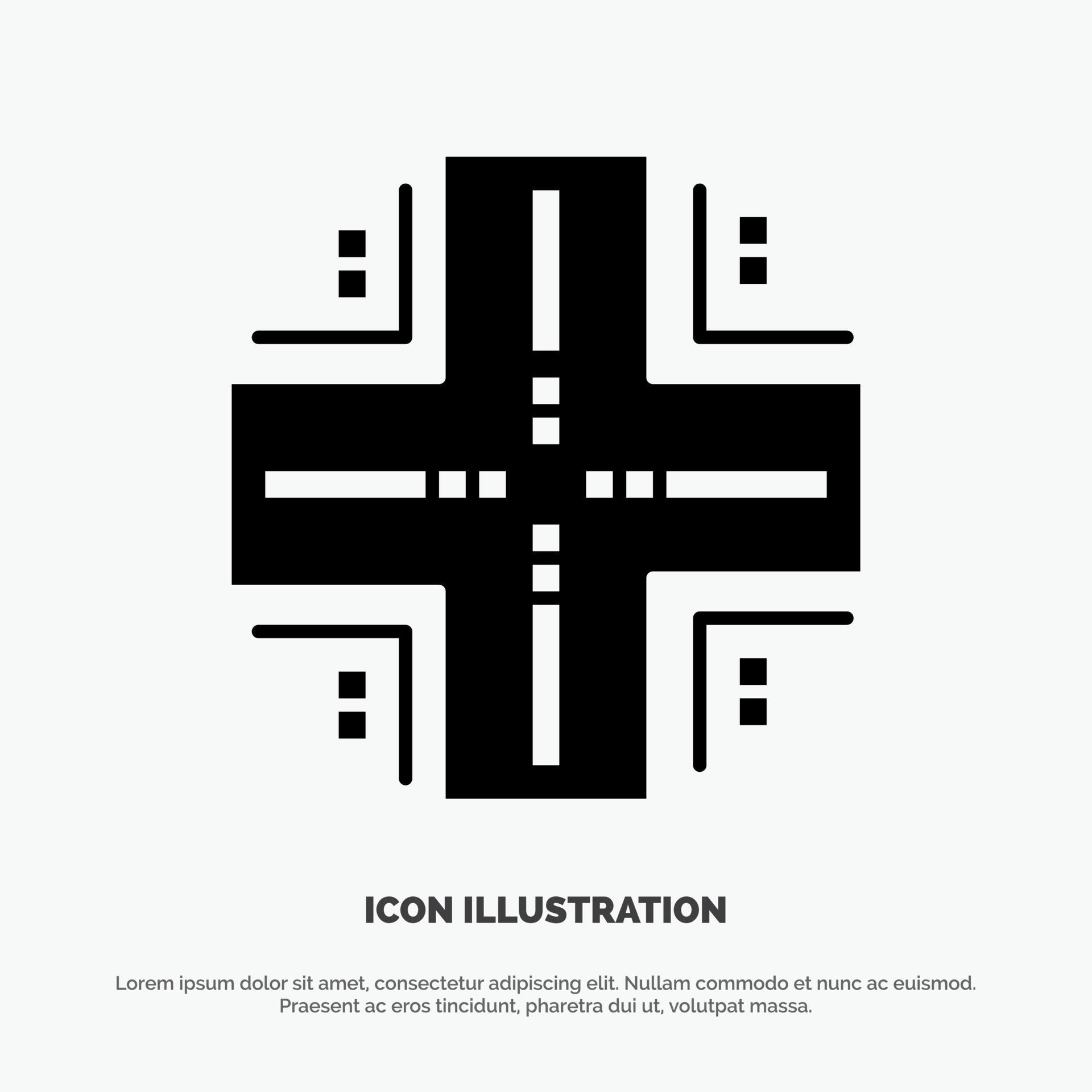Computing Database Datacenter Mainframe Server Solid Black Glyph Icon 19098565 Vector Art At