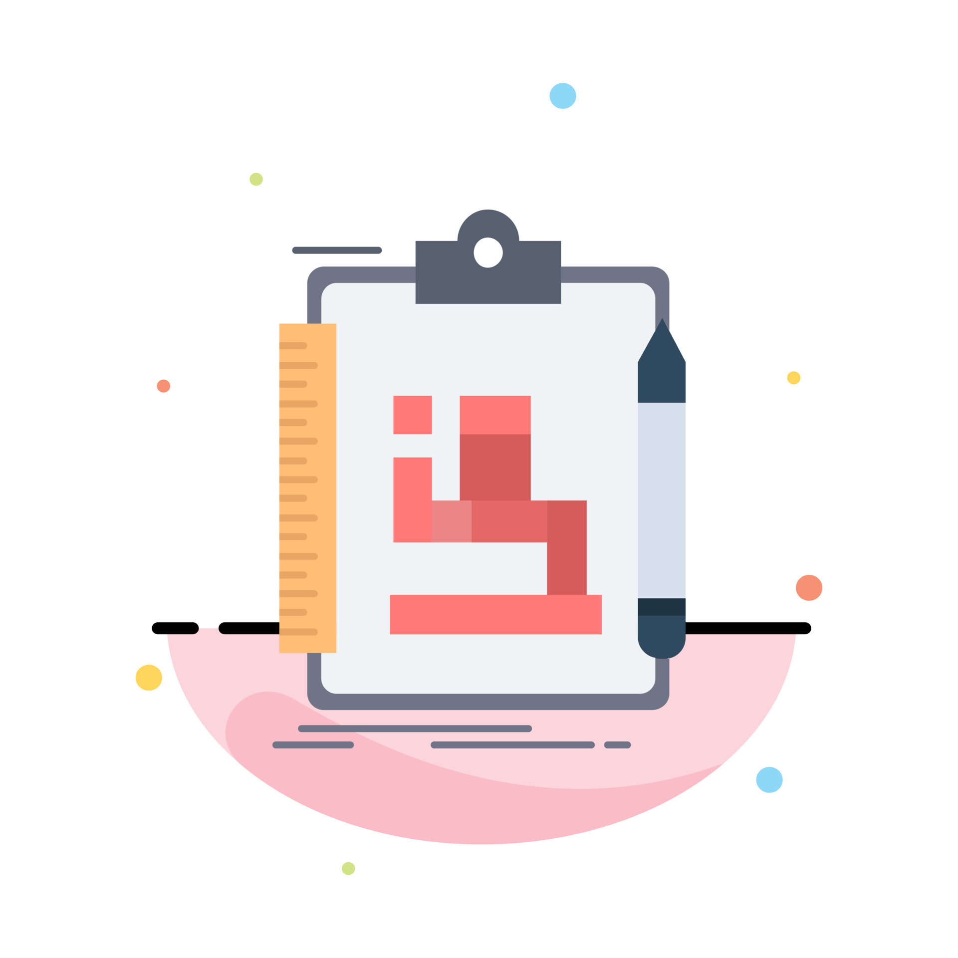 Algorithm Process Scheme Work Workflow Flat Color Icon Vector 19098577 Vector Art At Vecteezy