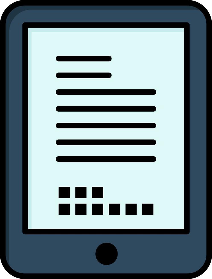 Mobile Coding Hardware Cell Flat Color Icon Vector Icon Banner Template 19100076 Vector Art At