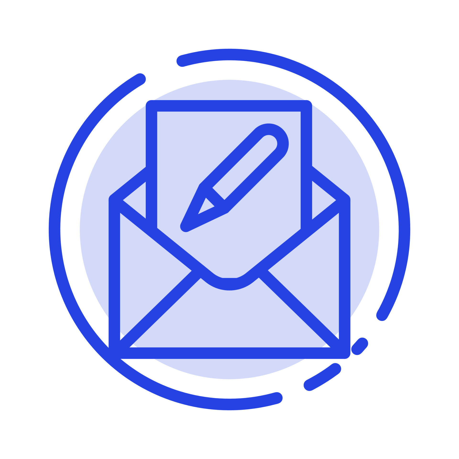 Compose Edit Email Envelope Mail Blue Dotted Line Line Icon 19101021 ... Compose Edit Email Envelope Mail Blue Dotted Line Line Icon 19101021 ...