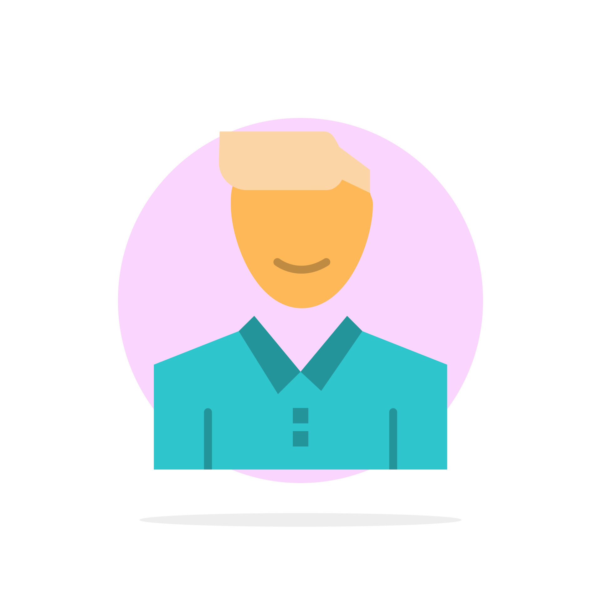 Avatar Client Face Happy Man Person User Abstract Circle Background Flat Color Icon 19102840