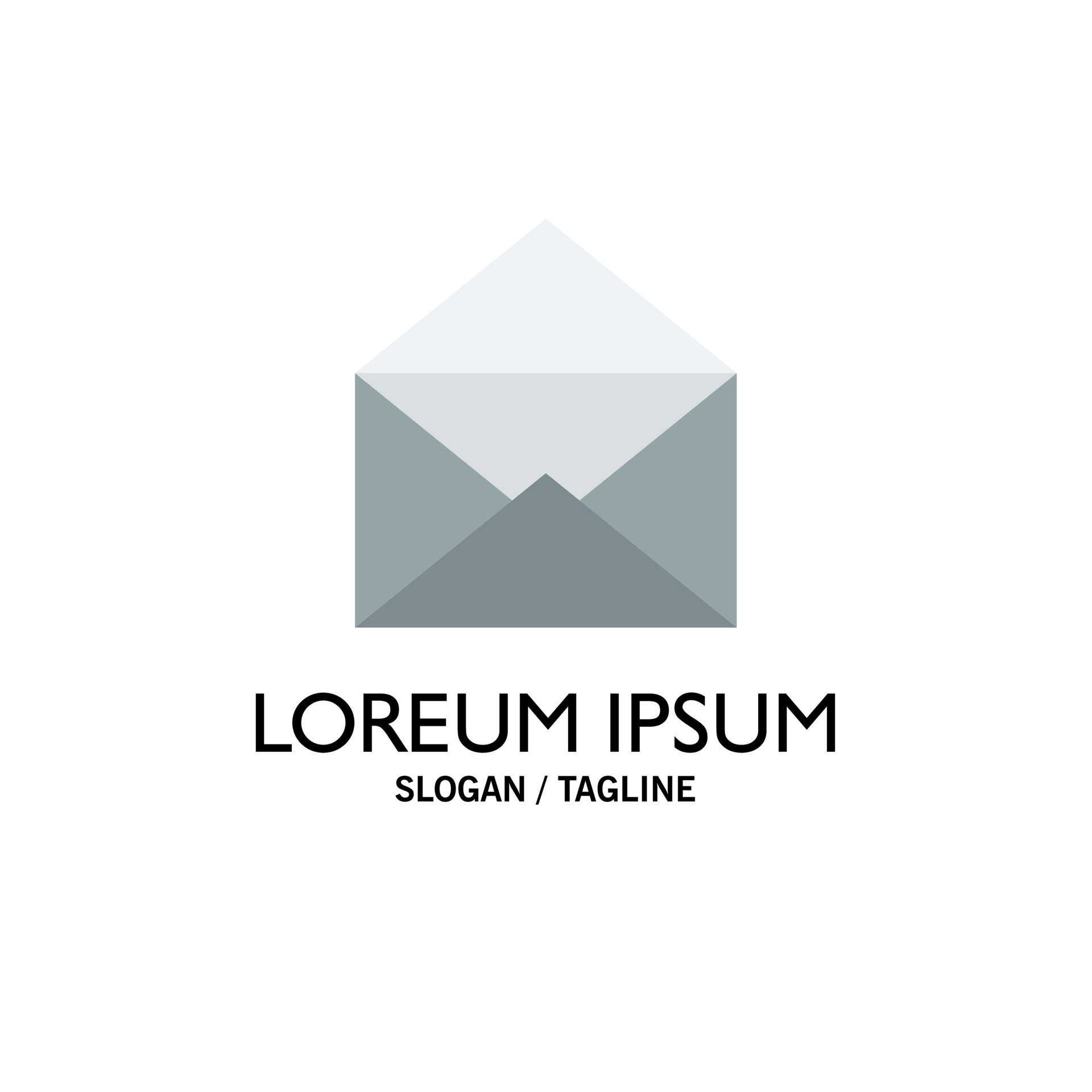 Email Mail Message Open Business Logo Template Flat Color 19102952 ... Email Mail Message Open Business Logo Template Flat Color 19102952 ...