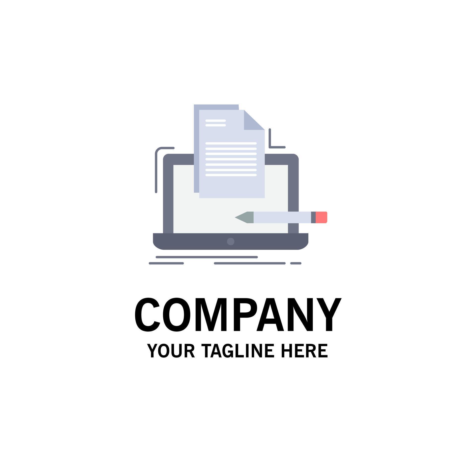 Coder Coding Computer List Paper Flat Color Icon Vector 19103112 Vector