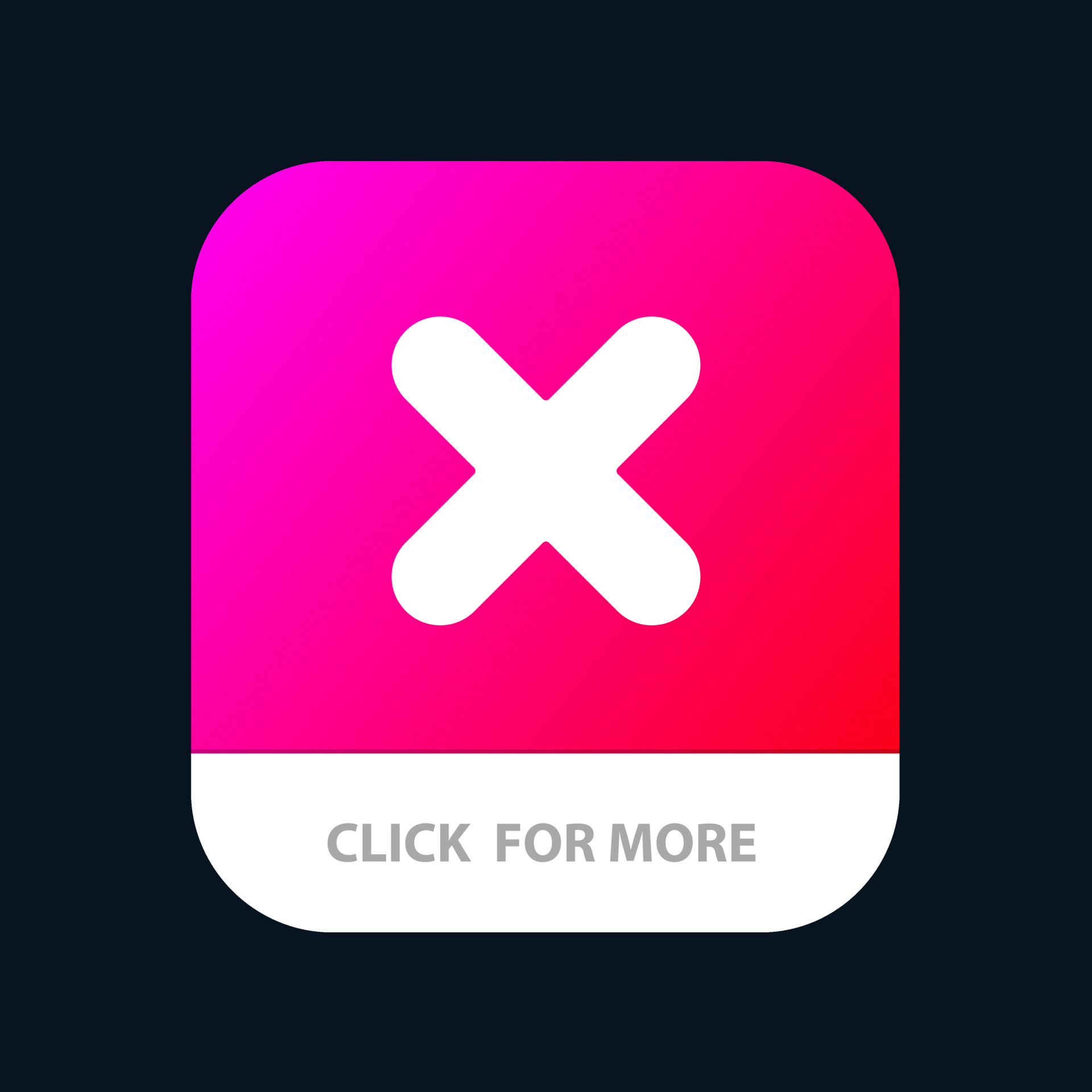 Delete Cancel Close Cross Mobile App Button Android and IOS Glyph ... Delete Cancel Close Cross Mobile App Button Android and IOS Glyph ...