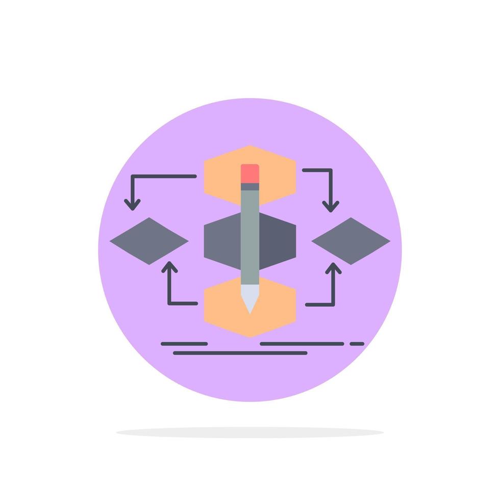 Algorithm design method model process Flat Color Icon Vector 19108172 ... Algorithm design method model process Flat Color Icon Vector 19108172 ...
