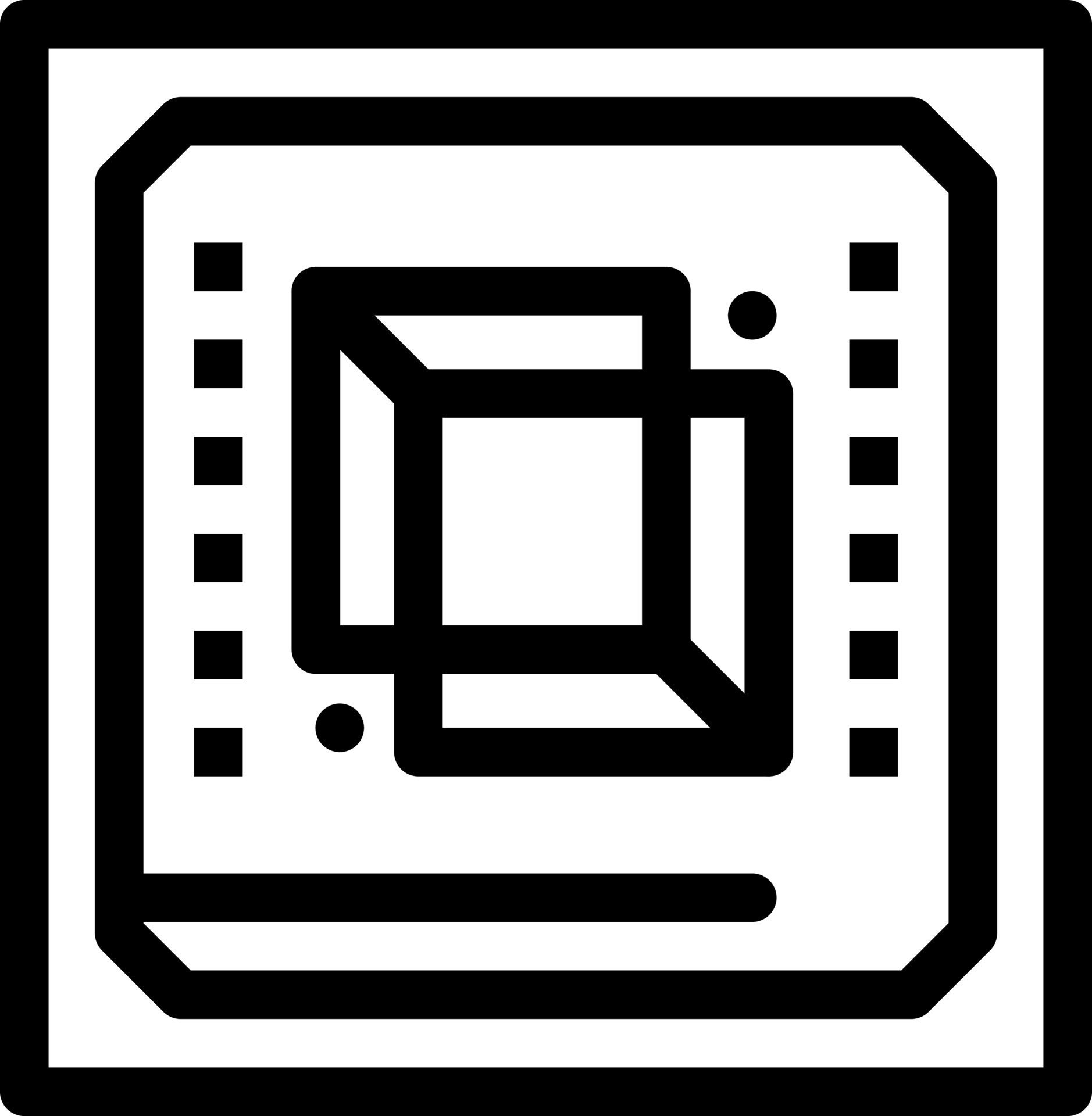 Chip Computer Cpu Hardware Processor Blue and Red Download and Buy Now ...