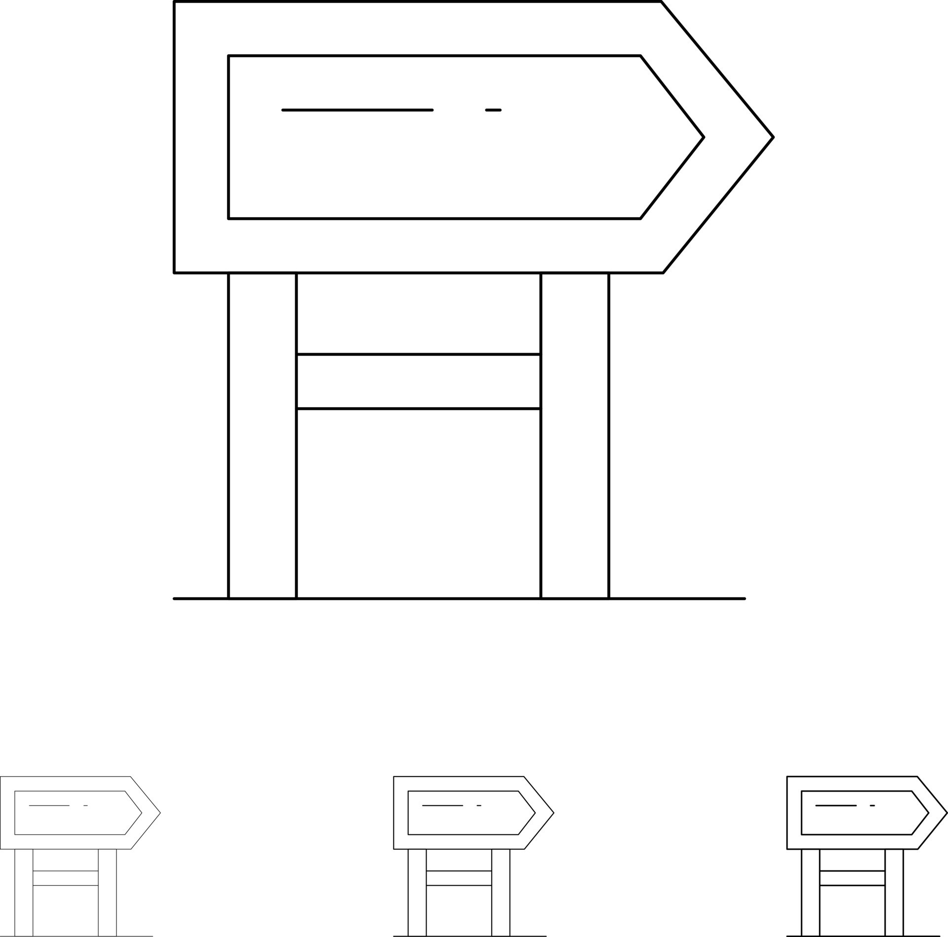 Direction Board Location Motivation Bold And Thin Black Line Icon Set