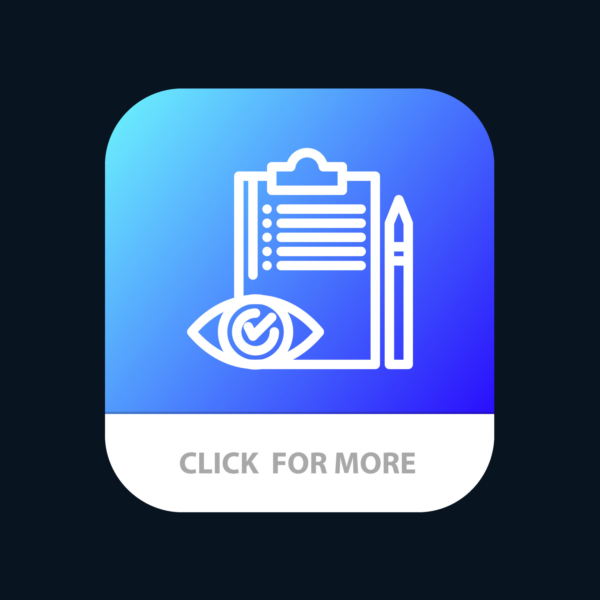 Quality Control Backlog Checklist Control Plan Mobile App Button Android And Ios Line Version