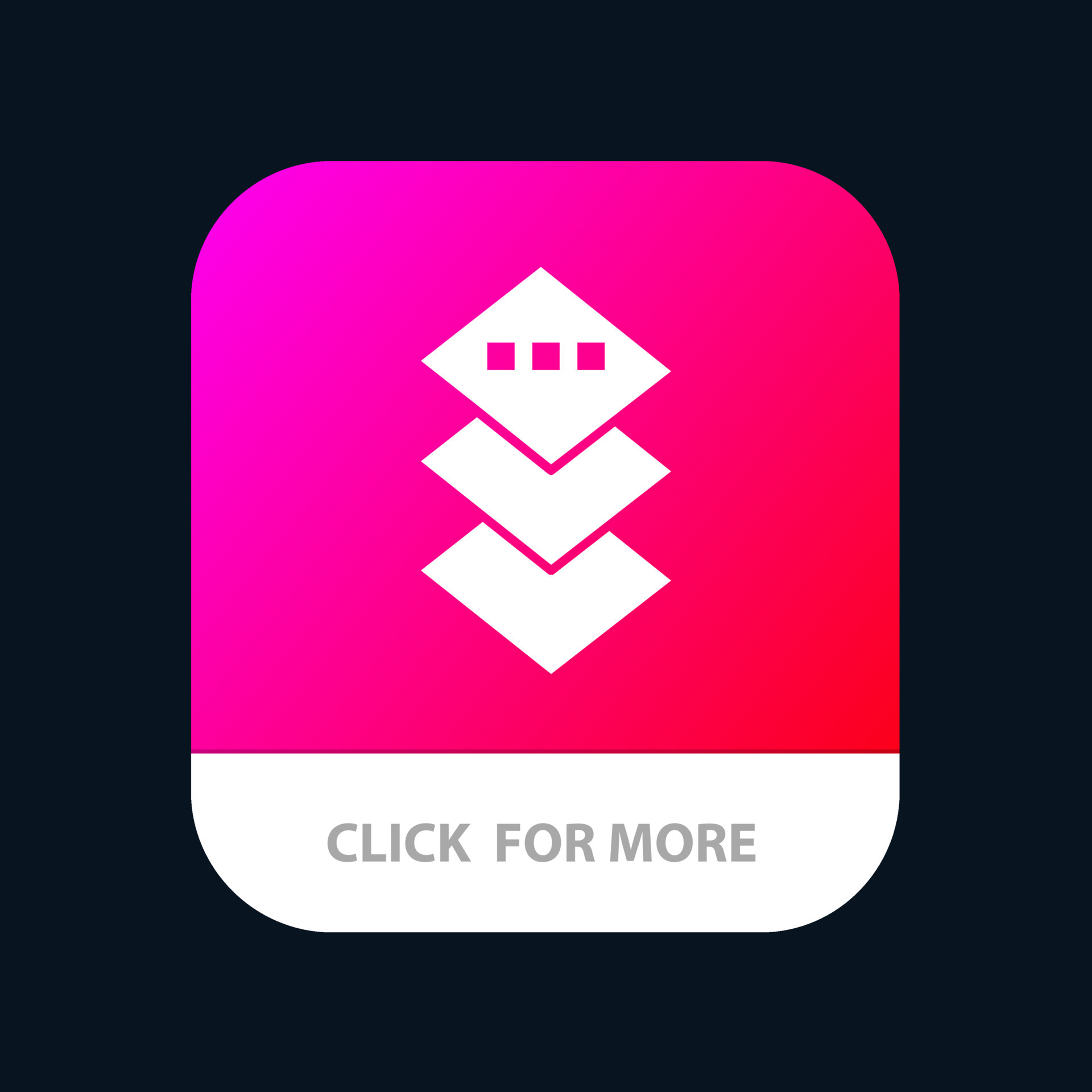 Design Plane Square Mobile App Button Android And Ios Glyph Version 19115611 Vector Art At Vecteezy
