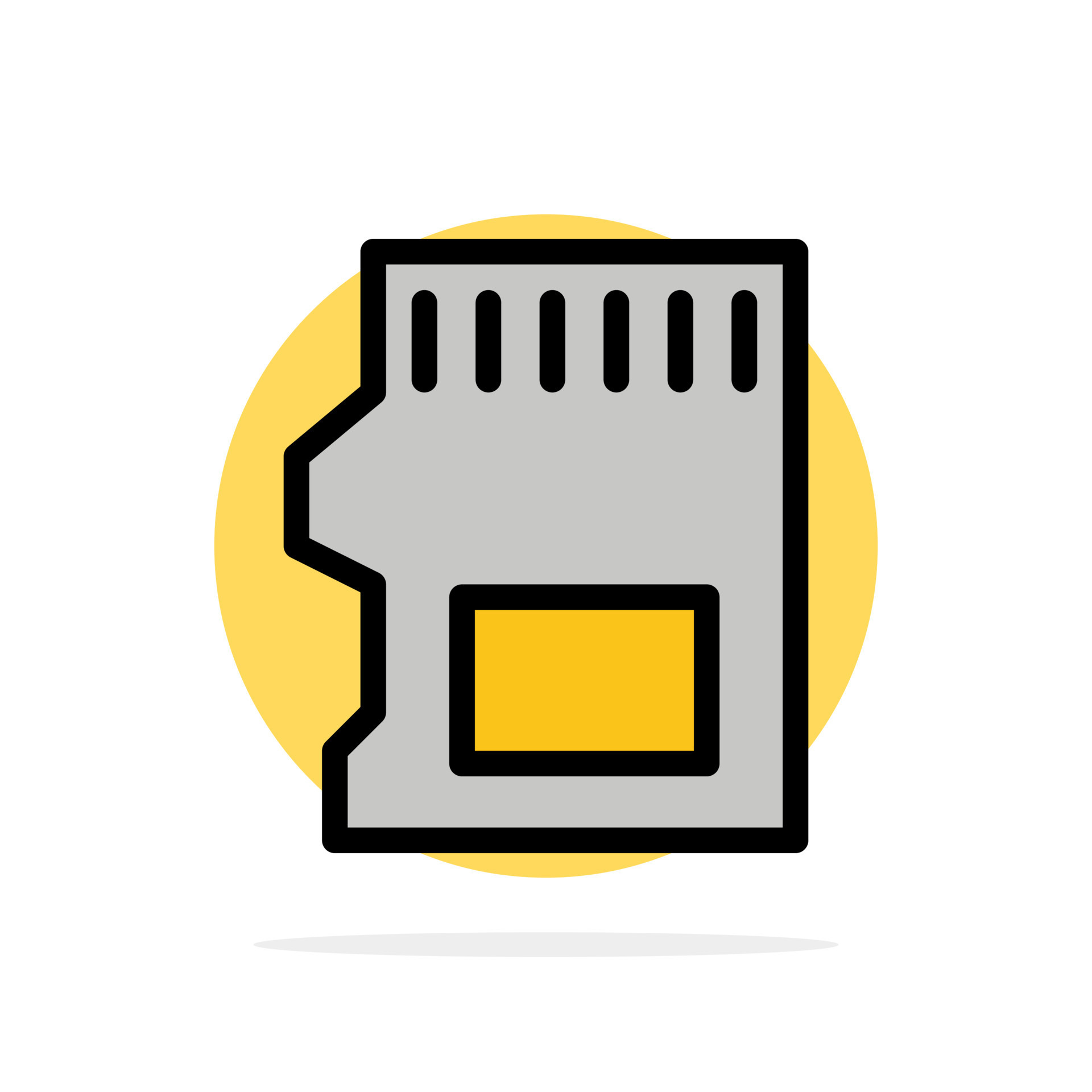 Sd Card Sd Storage Data Abstract Circle Background Flat Color Icon 19116466 Vector Art At Vecteezy