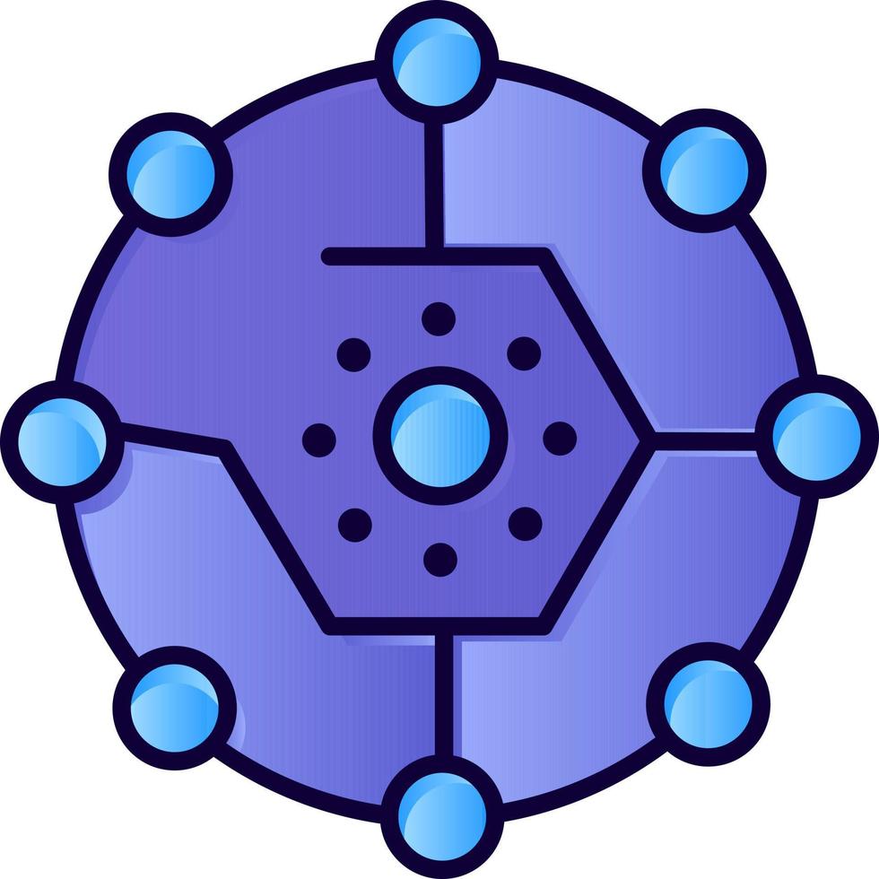 Computing Computing Share Connectivity Network Share Flat Color Icon Vector Icon Banner Template